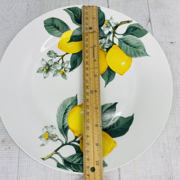 Royal Norfolk | Dining | Royal Norfolk Lemon Branch Yellow Green Smooth ...